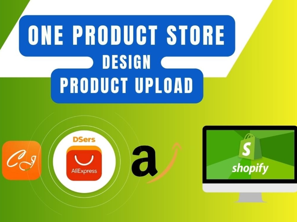 Complete Shopify one product store design and product upload | Upwork