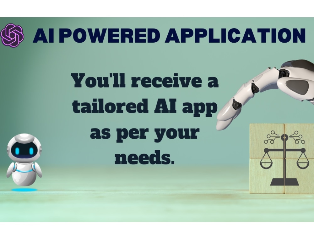 AI-powered application as per your requirements. | Upwork