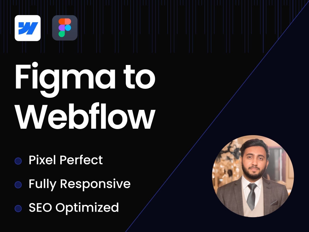 Modern Responsive Webflow website design and development | Figma to ...