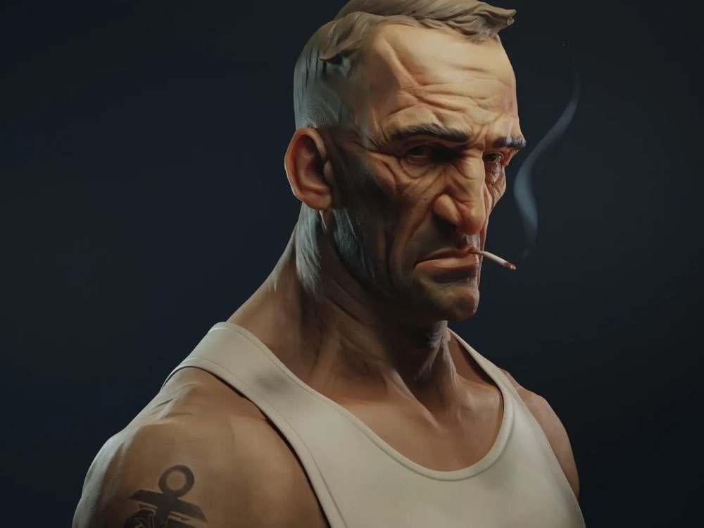 A stylized 3d character modeling | Upwork