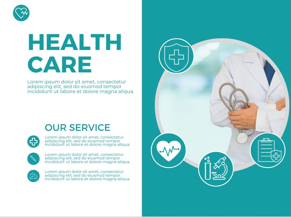 An outstanding brochure that will present your medical services. | Upwork