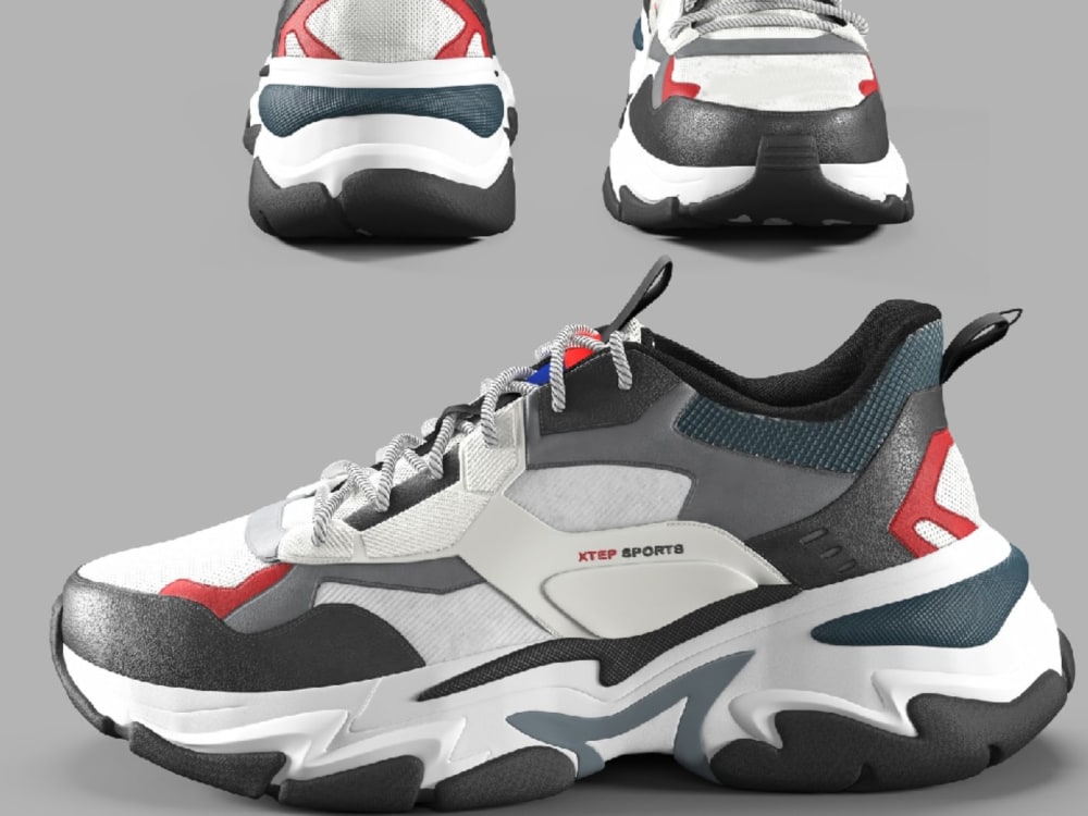 3d shoe animation, 3d shoe render and 3d shoe modeling 3d shoe design ...