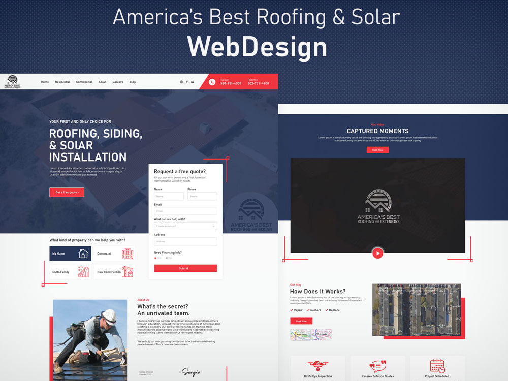 Fully customized landing page designed and developed in WordPress | Upwork