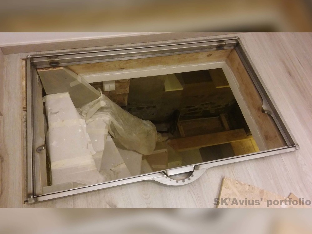 Glass cellar door manufacturing drawings | Upwork