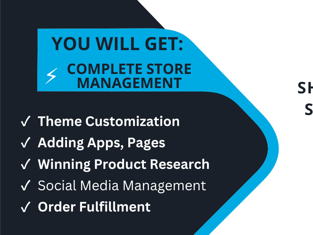 A Shopify store manager and product research expert to maximize your ...