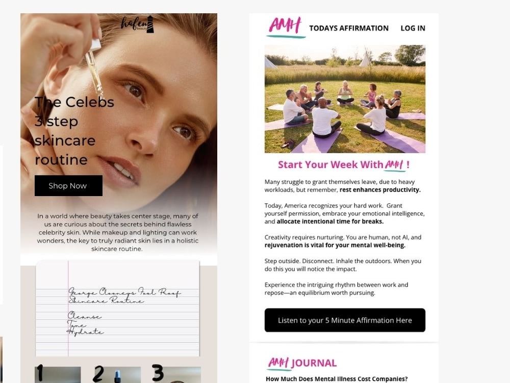 A quality email templates designed for conversion | Upwork