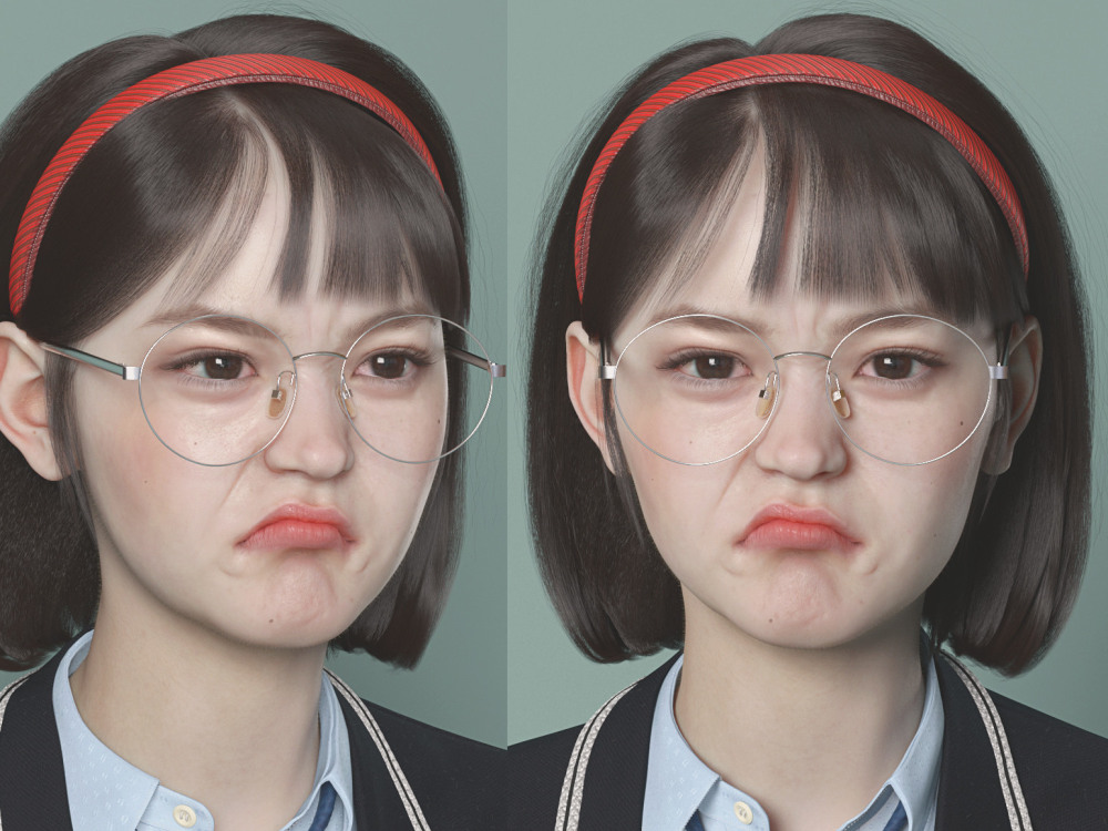 3d hyper-realistic character for ai influencer on Maya, blender, ue ...