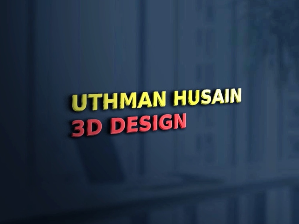 Attractive Creative 3d Logo Design For Your Company Upwork
