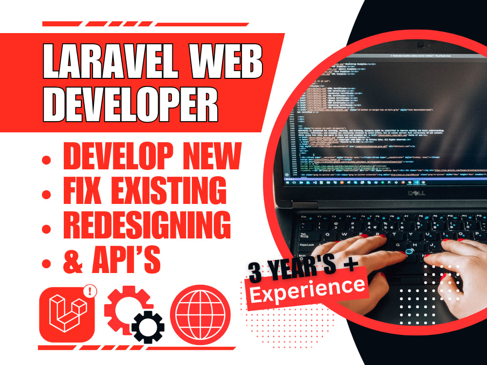 An expert Laravel developer, to develop a Laravel website | Upwork