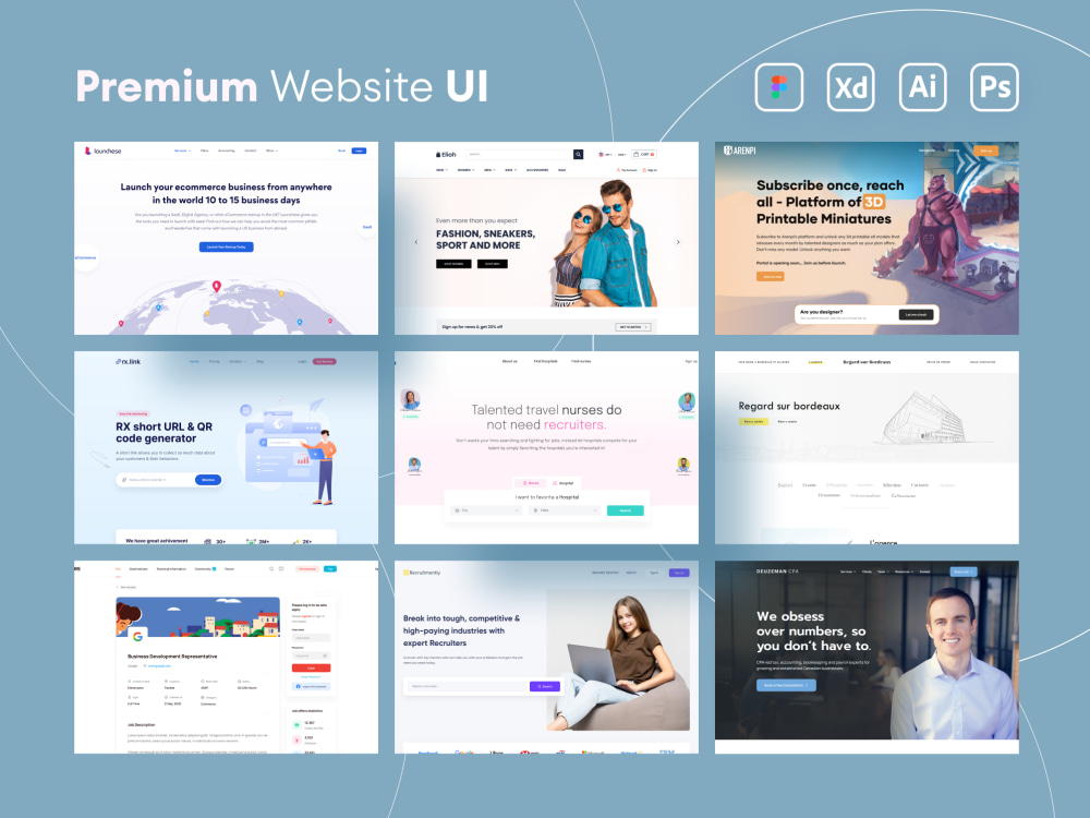 Responsive Website UI/UX Design in Figma | Upwork