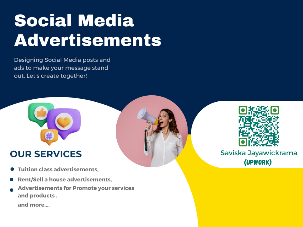 An eye-catching Social Media Advertisement! | Upwork
