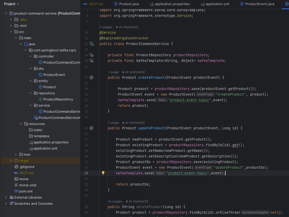 Java Spring Boot web application | Upwork