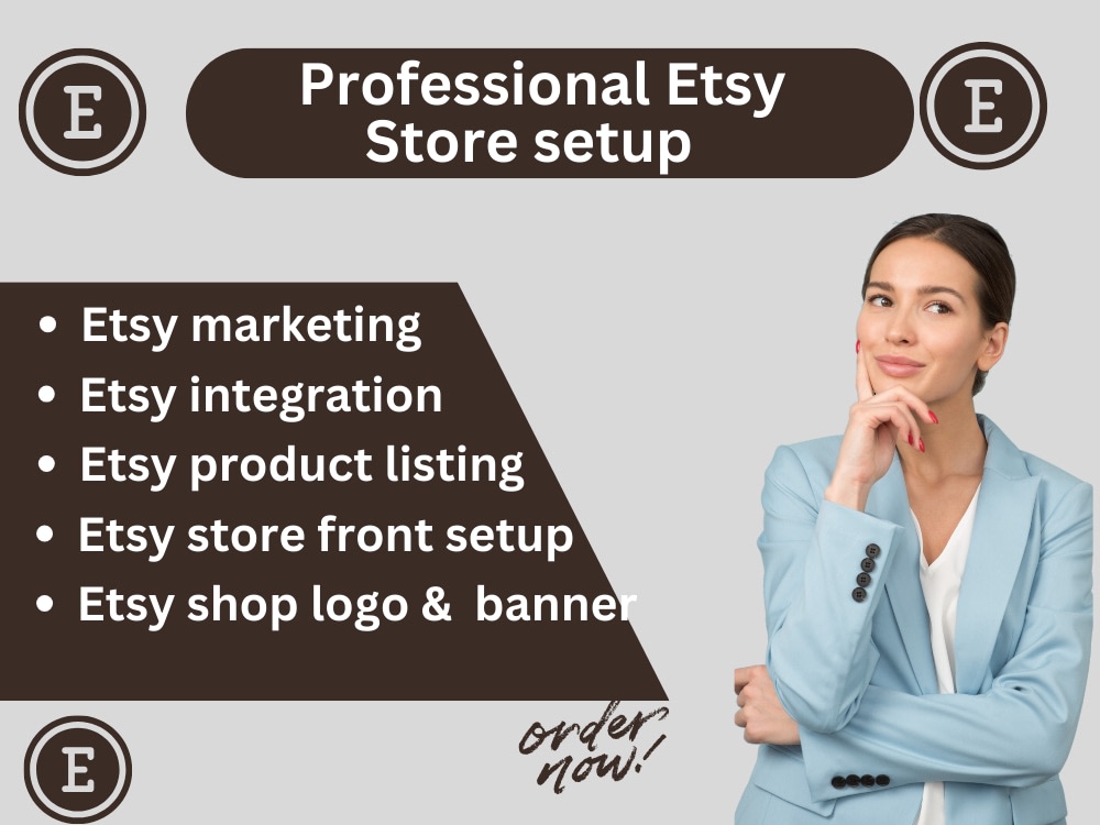 Etsy store Etsy setup with esty design and product | Upwork