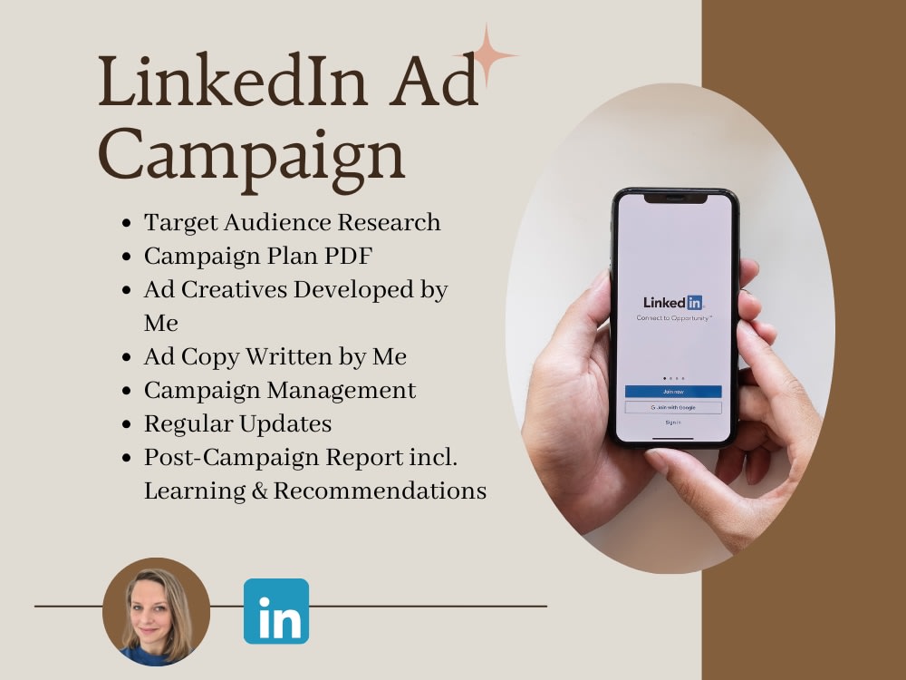 Professional LinkedIn Advertising Campaign for your business | Upwork