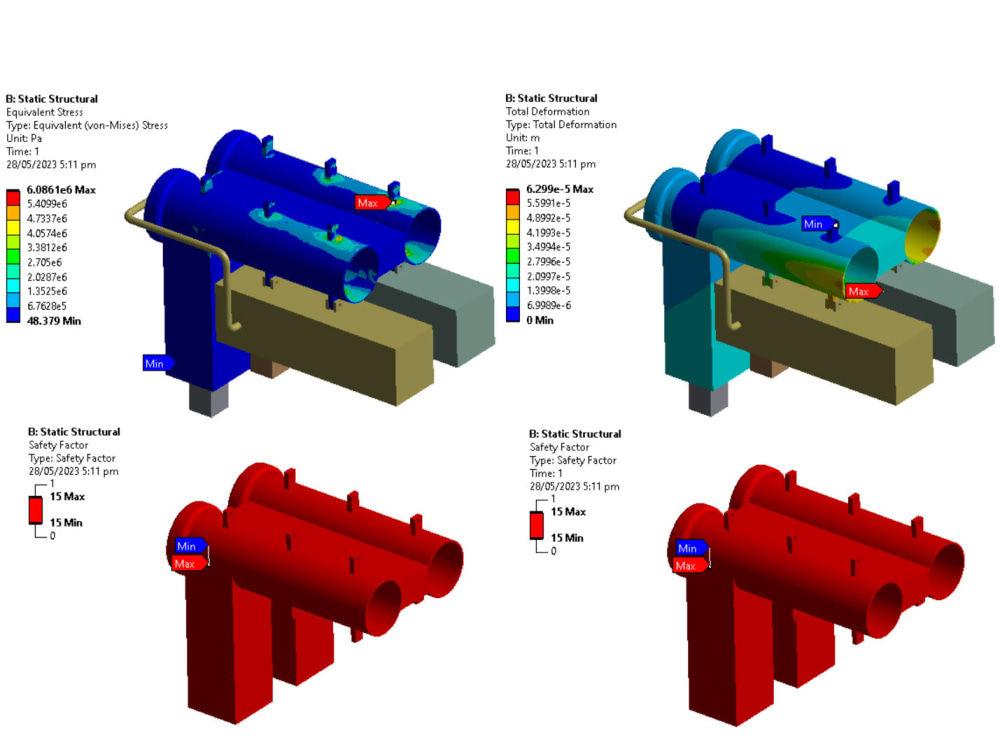 FEA and CFD simulation in Ansys, Abaqus, Hyperworks and SOLIDWORKS | Upwork