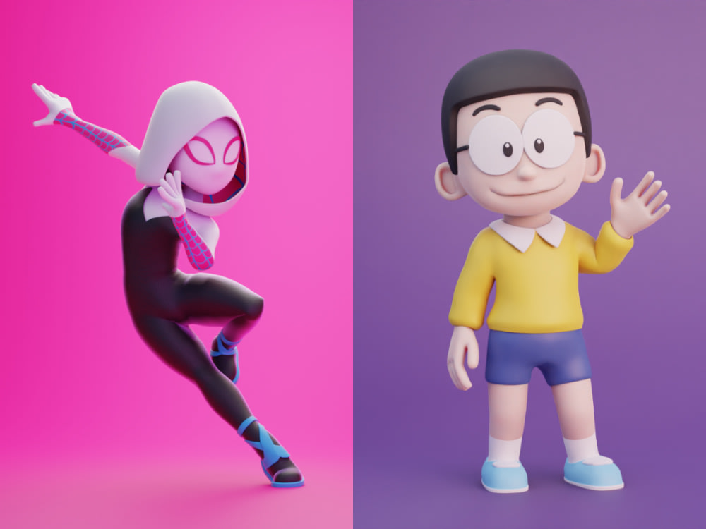 A 3D cartoon character modeling with your requirements | Upwork