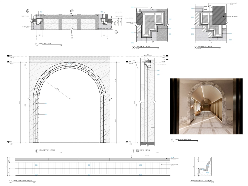 A professional millwork drafting in AutoCAD or Revit, plus a Render ...