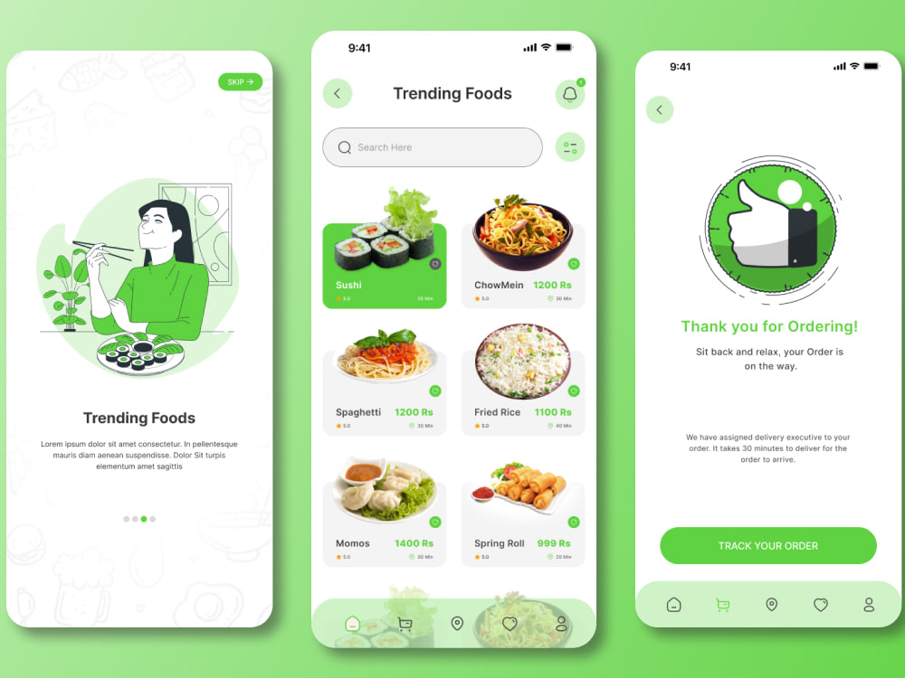 A Creative App Ui Mockup Design Upwork