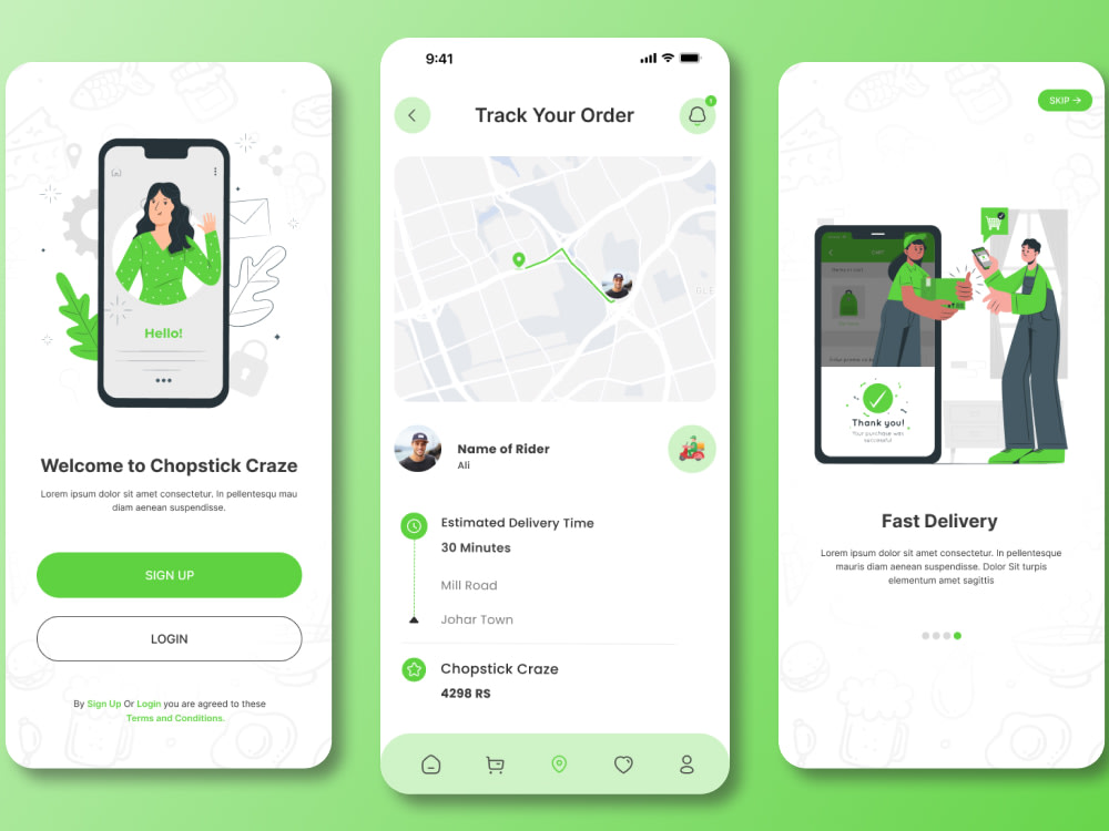 A Creative App Ui Mockup Design Upwork