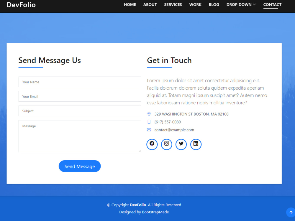 An amazing portfolio for Programmer and web developer | Upwork