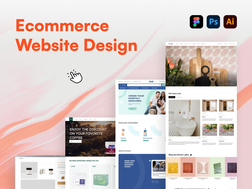 A complete UX/UI e-commerce website design | Upwork
