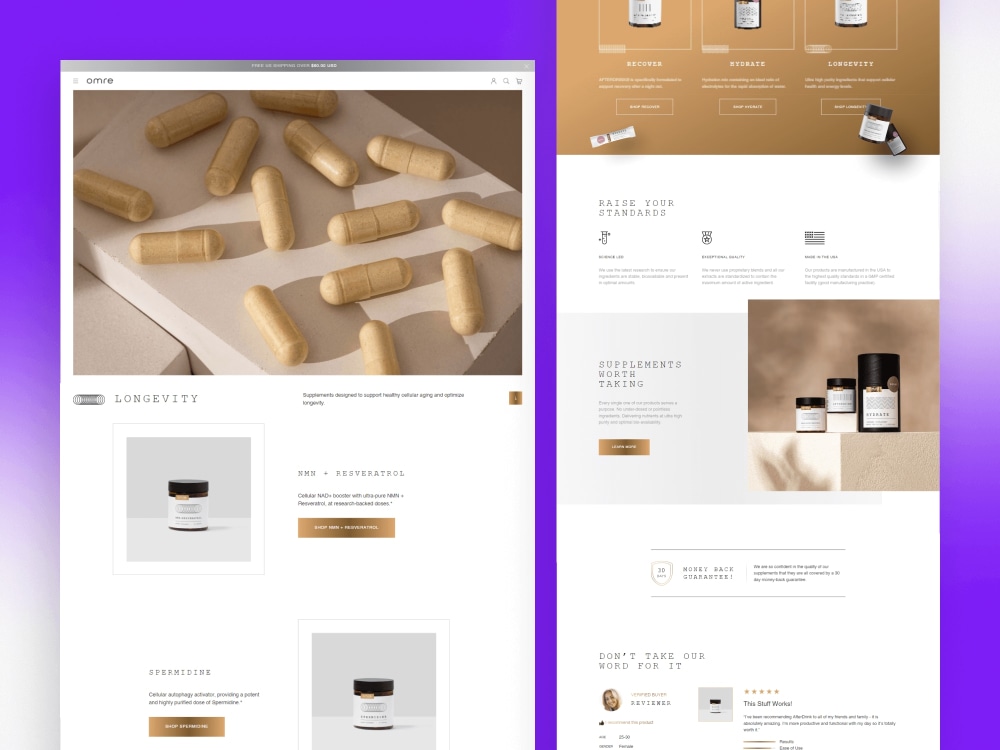 A complete UX/UI e-commerce website design | Upwork