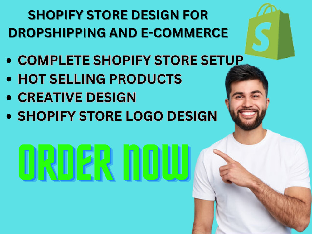A responsive Shopify store design for Dropshipping and E-commerce | Upwork