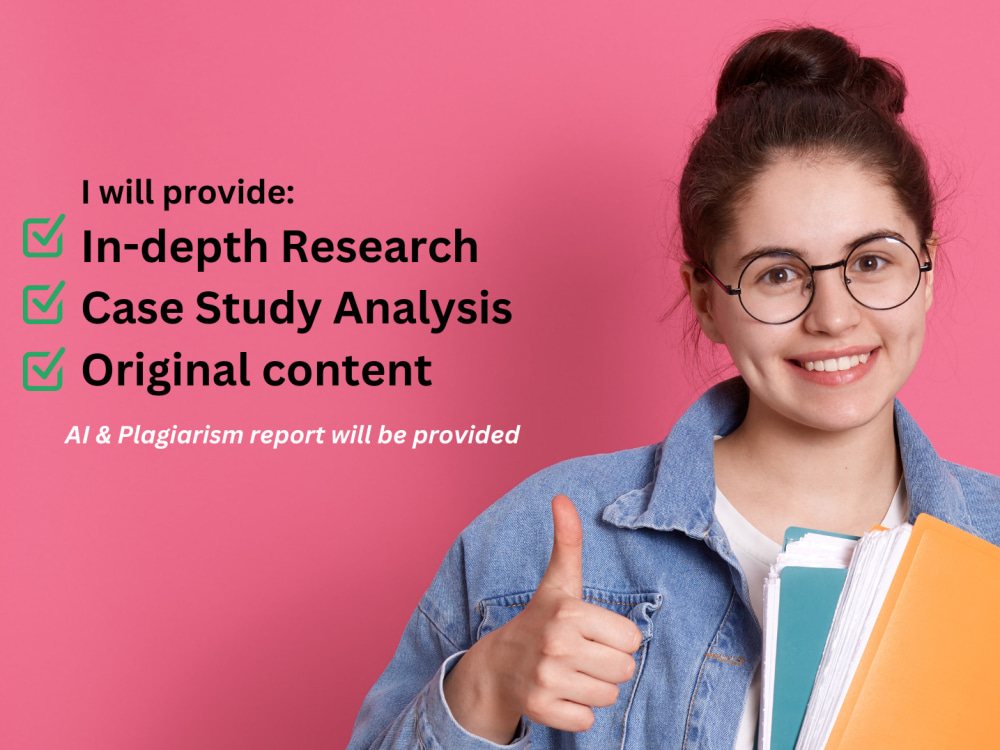 Case Study Writing/Writer within 24 Hours related to all subjects | Upwork