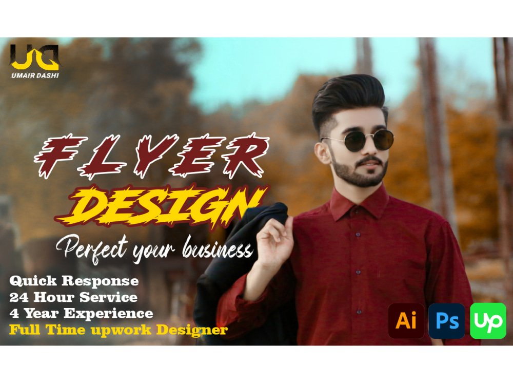 Create a unique, best and urgent business flyer logo,textile design for ...