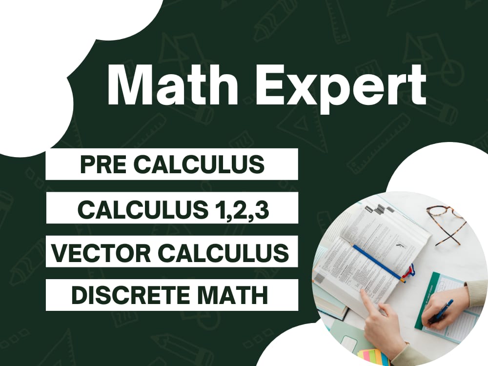 Tutoring in Precalculus calculus 1 calculus 2 discrete mathematics ...