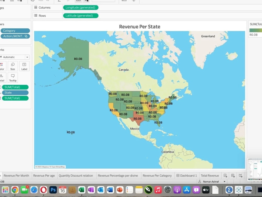 Interactive visuals and report using tableau | Upwork