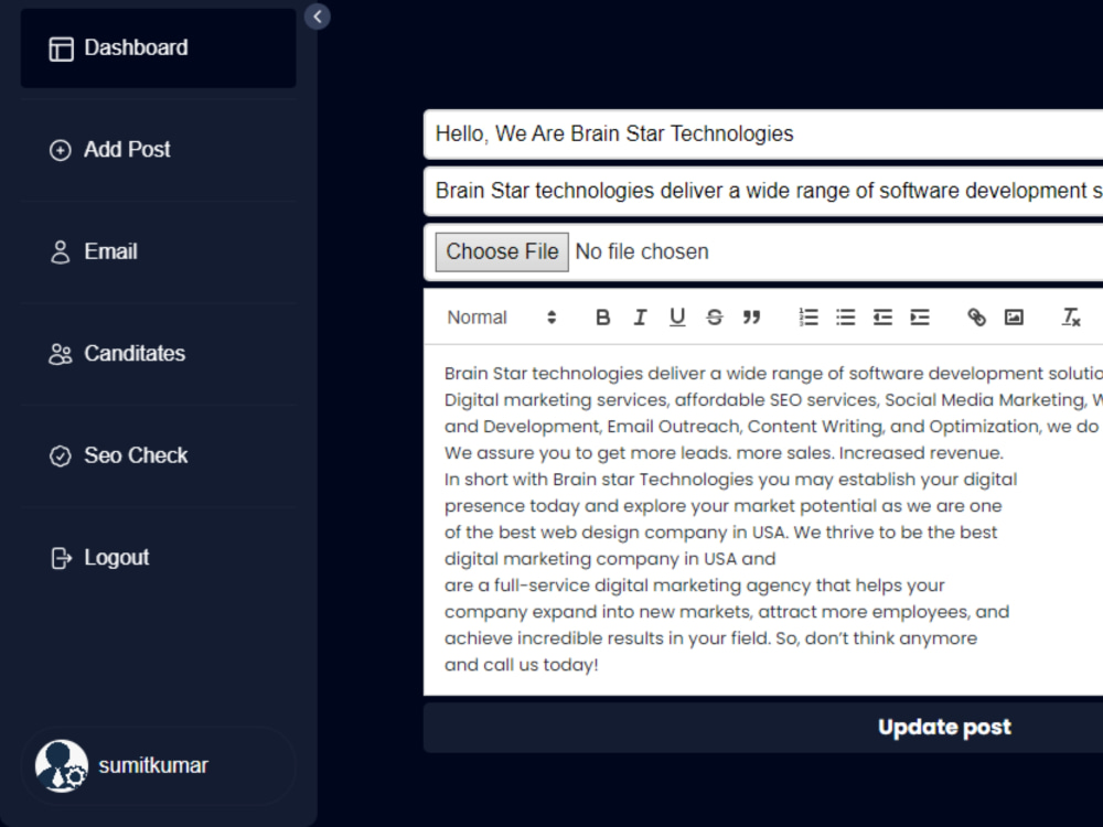 Blog Websites with ReactJS, Node.js | Upwork Blog Websites with ReactJS, Node.js | Upwork