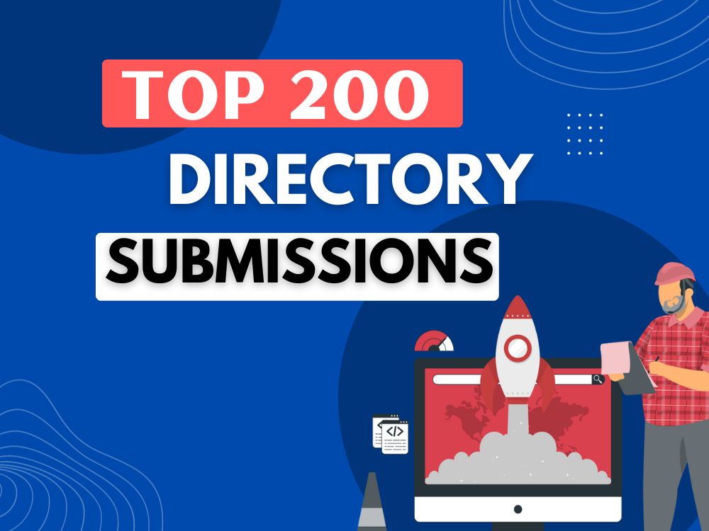 Top 200 directory submissions manually with instant approval | Upwork