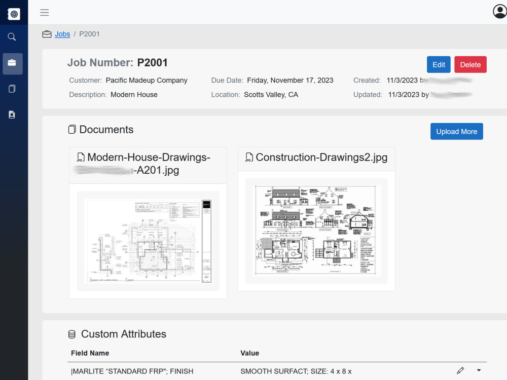 A web application for the Digital Management of Technical Drawings | Upwork