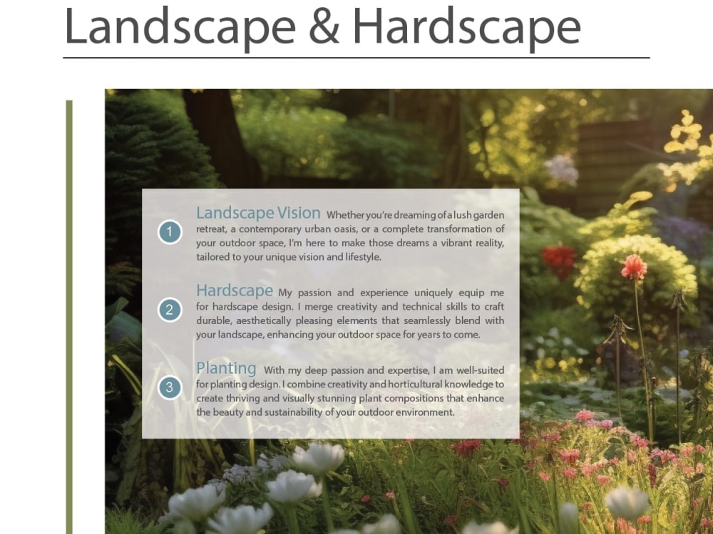 A Stunning Landscape Design That Transforms Your Space | Upwork