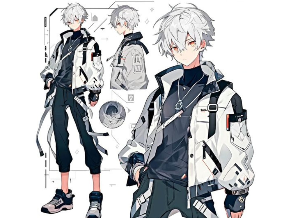 Pro design and rig vtuber character in live2d for vtuber model and ...