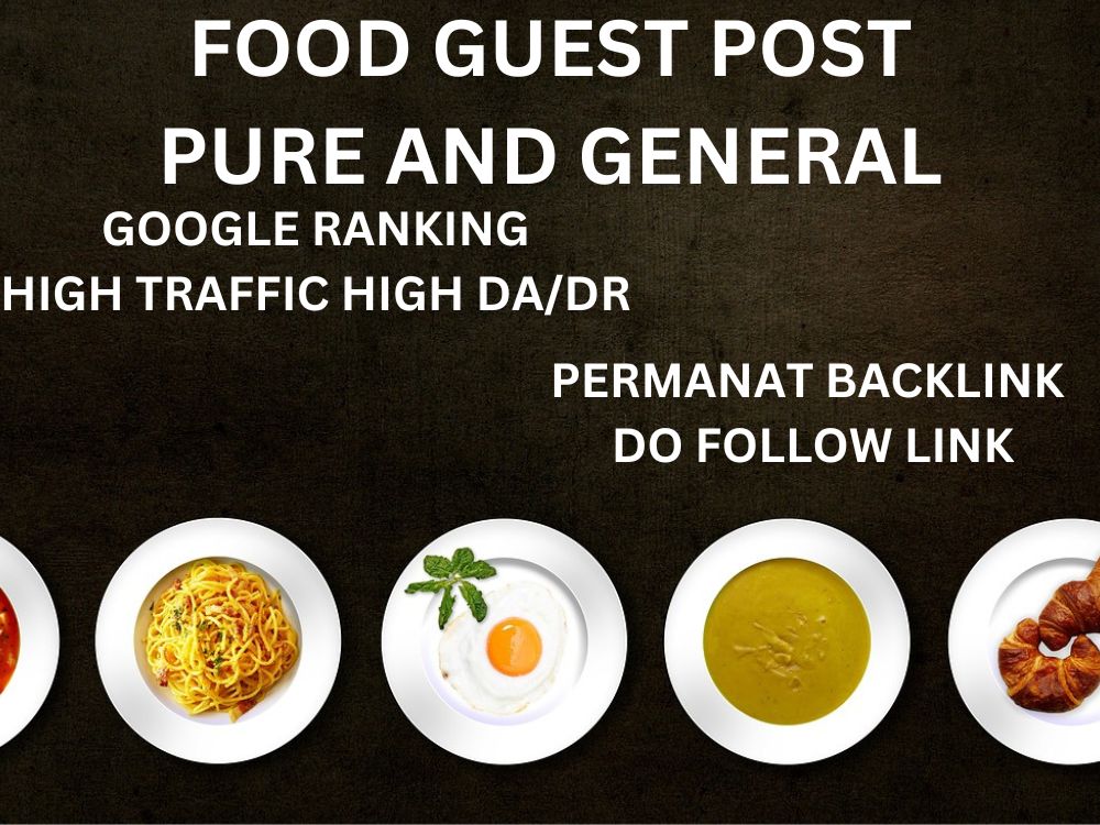 A Food and Beverage Guest post on a high authority Guest post | Upwork A Food and Beverage Guest post on a high authority Guest post | Upwork