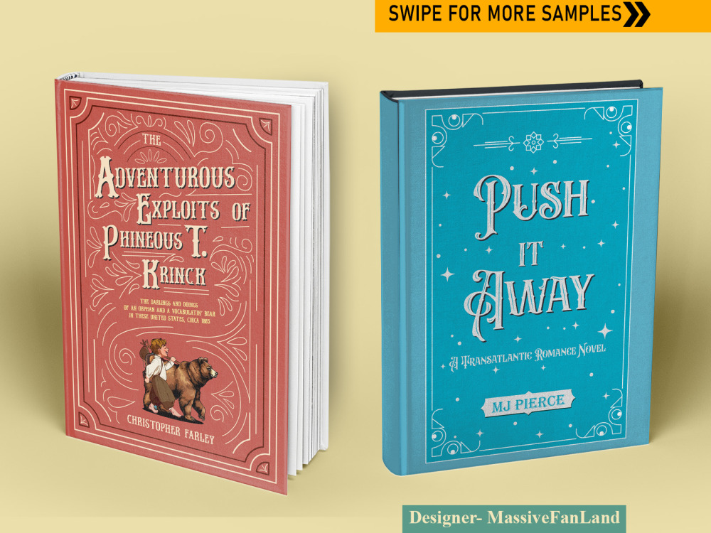 A vintage style book cover and book formatting service for KDP | Upwork