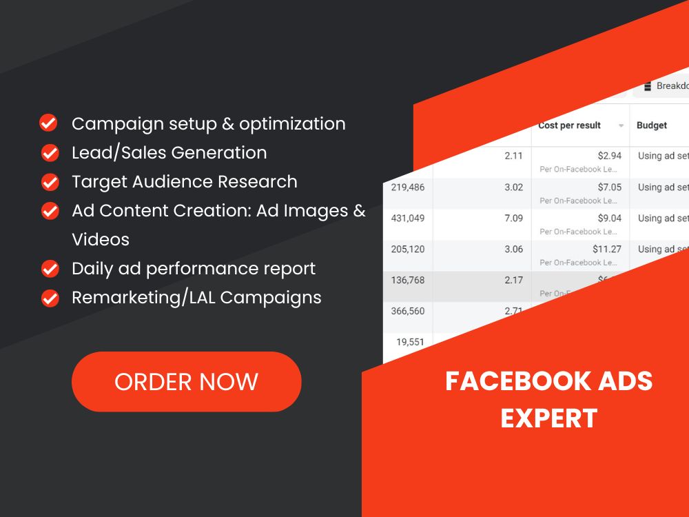 Facebook Meta Ads Campaign Setup, Management & Optimization | Upwork