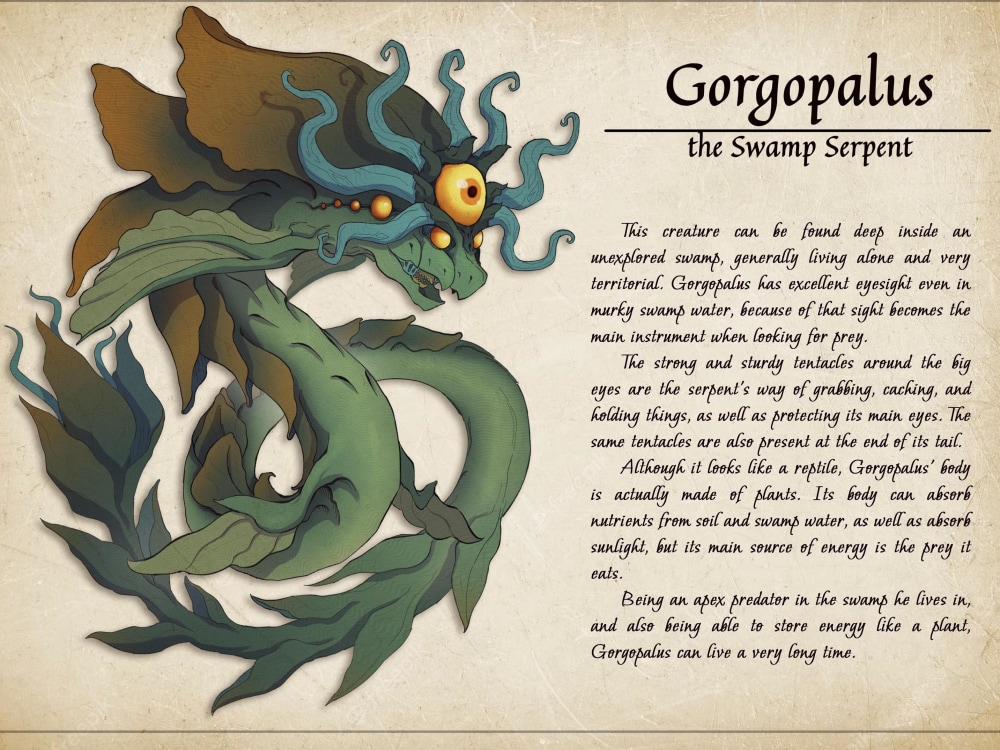 Anime/Manga/JRPG style character sheet and character/monster design ...