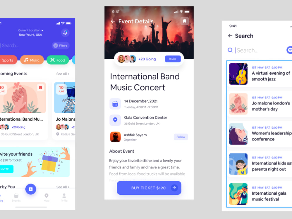 Converted figma designs to React Native mobile app | Upwork