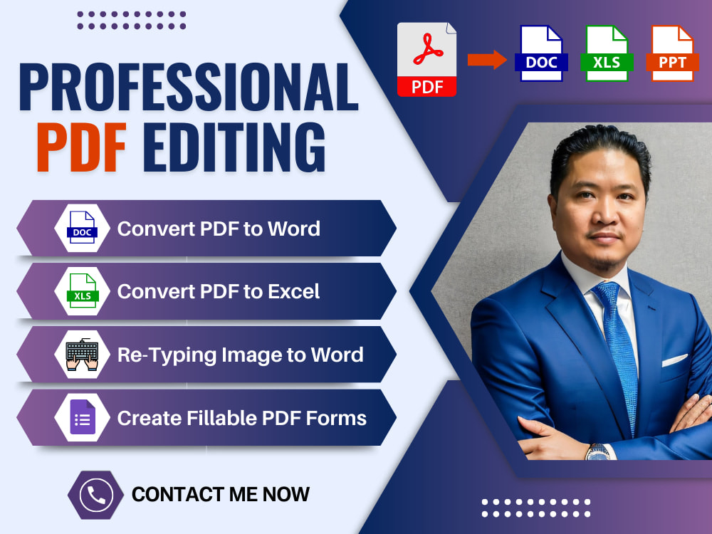 Professional PDF Editing & Converting Services | Upwork