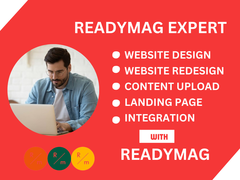 Complete Readymag website with amazing animations, Tilda website, Readymag | Upwork