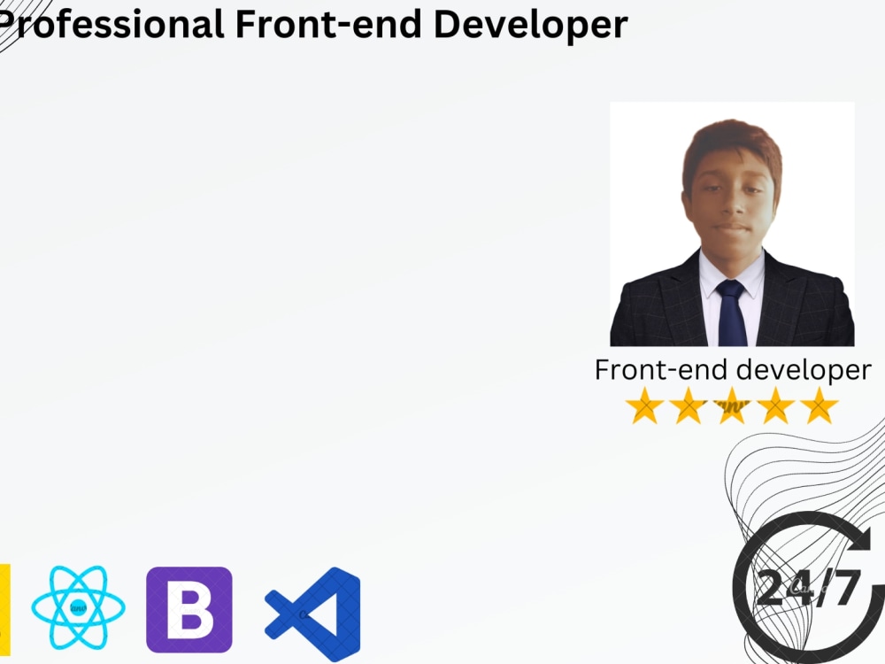 A Front-end developer Service | Upwork