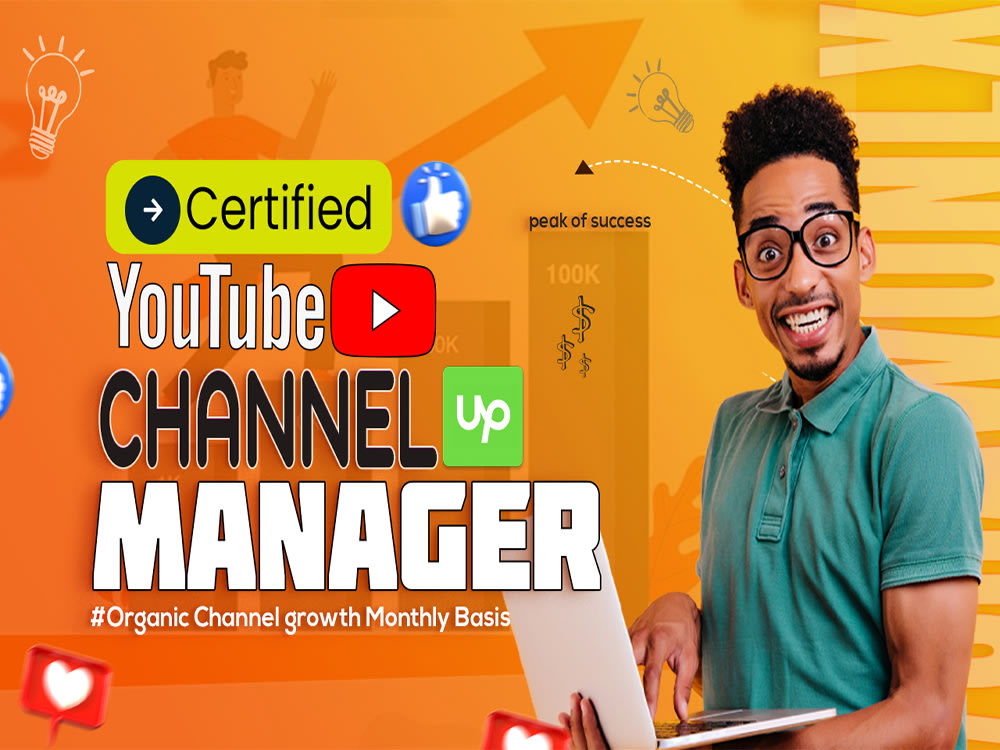 A certified YouTube channel manager for organic channel growth | Upwork