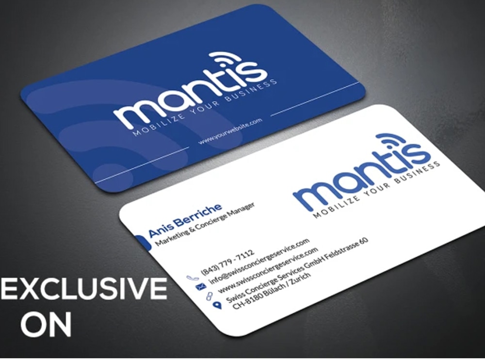 A striking amazon business card | Upwork