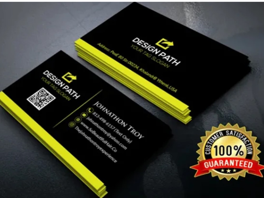 A striking amazon business card | Upwork