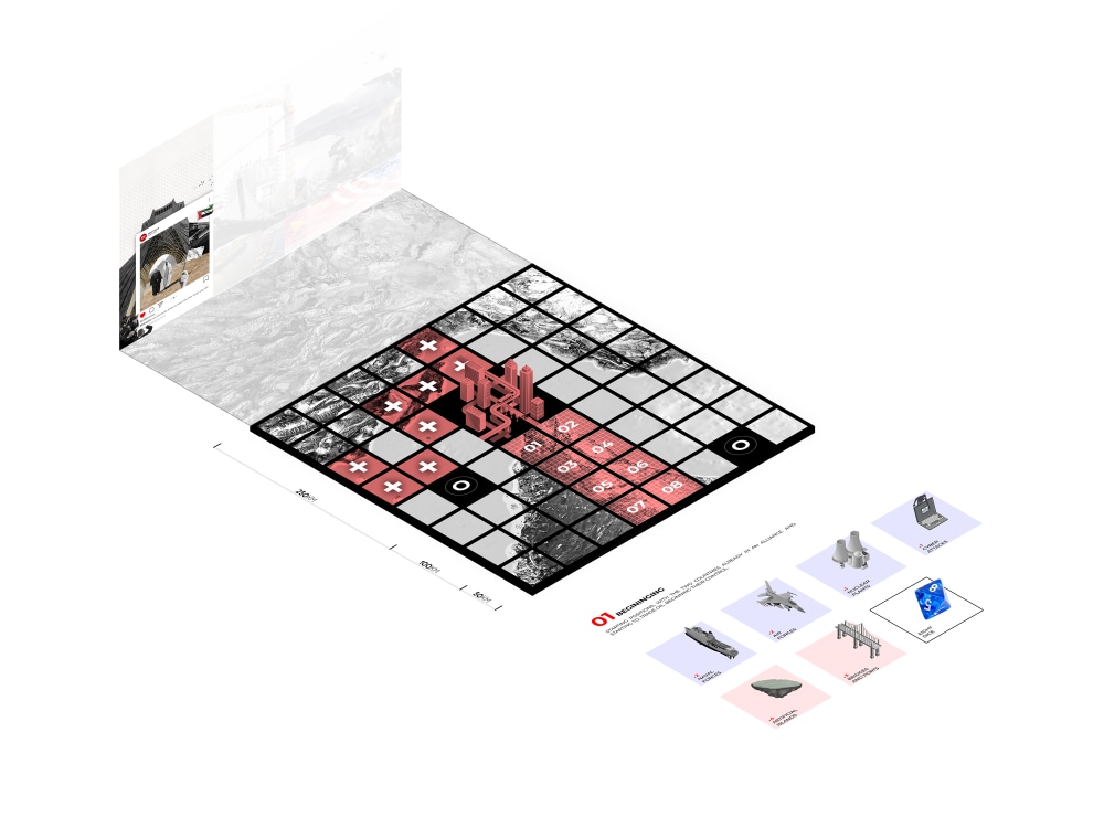 A map collage or illustration for your architecture project | Upwork