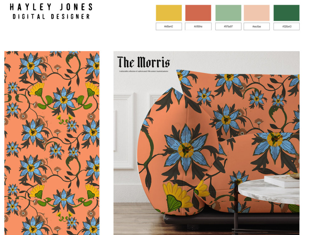 Professional textile pattern design | Upwork