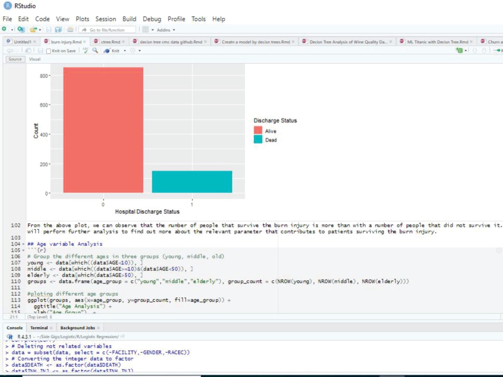 Data Mining Machine Learning Results Interpret And R Scripts Using